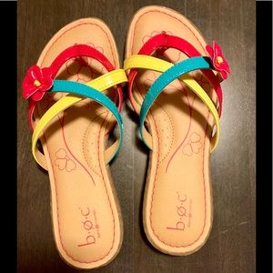 b.o.c. | Shoes | Boc Girl Size 4 Patent Leather Sandals | Poshmark